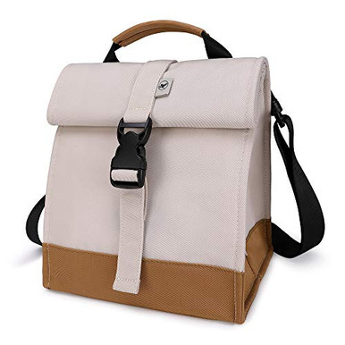 Sunny Bird Insulated Lunch Bag Rolltop Lunch Box for Women Girls Teens ...