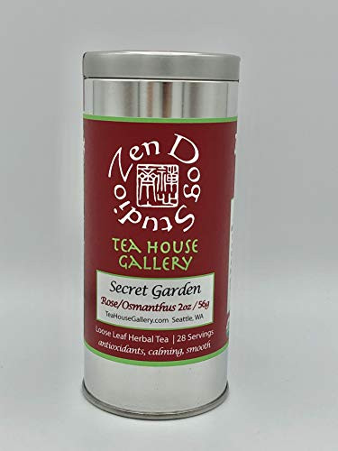 Zen Dog Teas SECRET GARDEN Wild Red Rose and Osmanthus Flower Blend ...