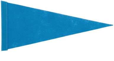 8 Ft ATV Pennant Blue Safety Flag with Two Piece 5 16 inch White Pole ...