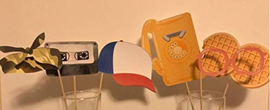 Stranger things Photo Booth Props Stranger Things centerpieces Stranger ...