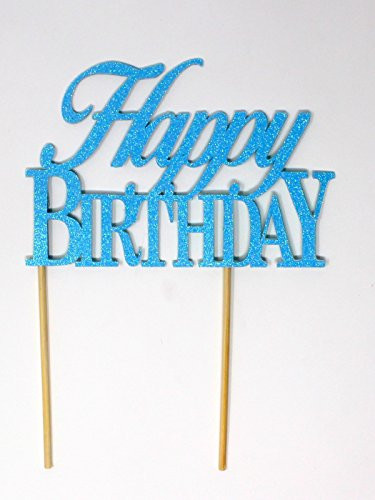 All About Details Happy Birthday Cake Topper,1pc, birthday cake topper ...