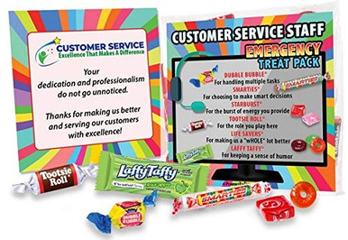 Customer Service Staff Emergency Treat Pack 6 per Unit Gifts of ...