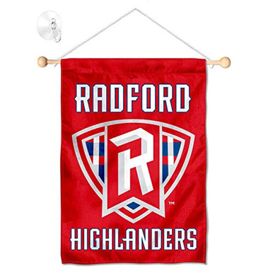 College Flags and Banners Co. Radford Highlanders Banner for Windows ...