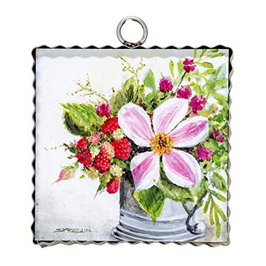 The Round Top Collection - Gallery Raspberries Wall Art - Metal and ...