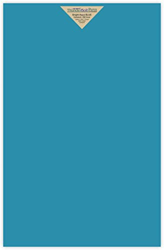 25 Bright Aqua Blue Cardstock 65lb Cover Paper 11 X 17 Colored Sheets ...