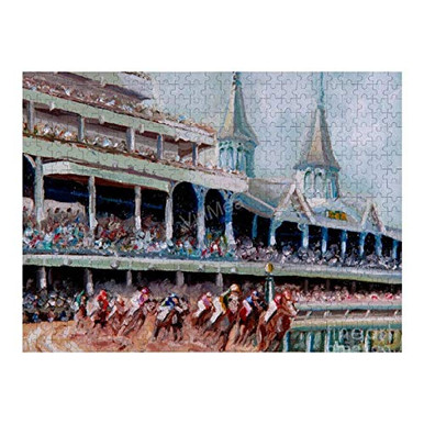 Jigsaw Puzzle Puzzles for Adults and Kids 500 Pieces - 2-Kentucky-Derby ...