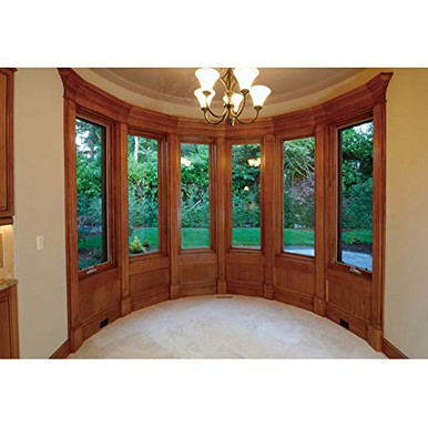 OERJU Retro Window Backdrop 7x5ft Wooden Windows View Garden Living ...
