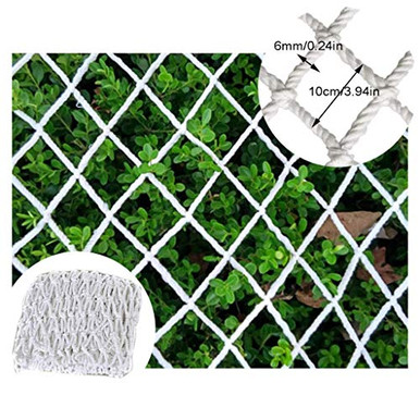 Safety Outdoor Railing Net White Safety Net Nylon Rope Net Childrens ...