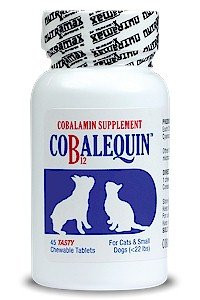Cobalequin Cobalamin Supplement Vitamin B12 for Dogs and Cats Under 22 ...