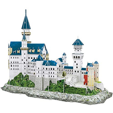 CubicFun 3D Architectural Model Kits Puzzle , Neuschwanstein Castle ...