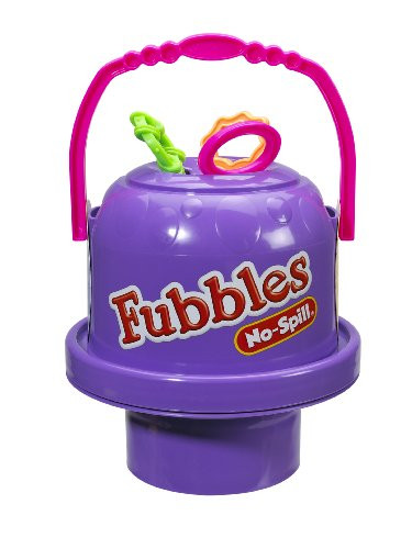 Little Kids Fubbles No-Spill Big Bubble Bucket in Purple for Multi ...