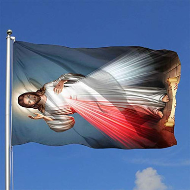 American Flag by U.S. Veterans Owned Divine Mercy Jesus Christian ...