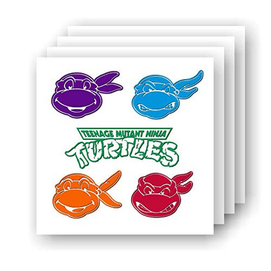 Teenage Mutant Ninja Turtles COLOR SET TMNT Vinyl Decal ...