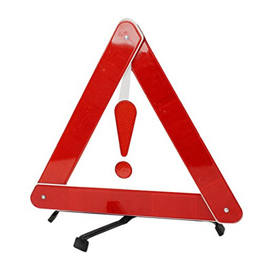 uxcell Red Foldable Reflective Warning Triangle Hazard Sign Breakdown ...
