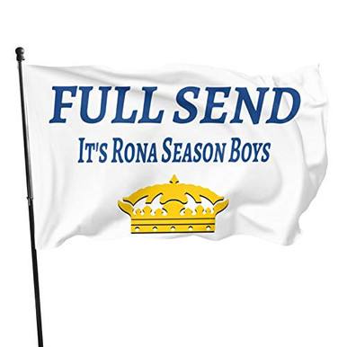 Ro-Na Season Full Send Flag Vivid Color and Uv Fade Resistant with ...