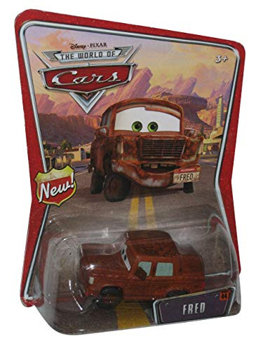 Fred Disney Pixar Cars Mattel World of Cars Background Card With inch ...