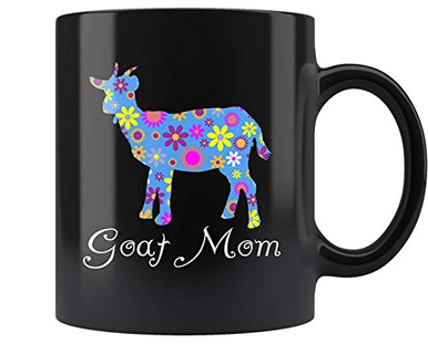 Goat Mom Mug - Cute Floral Gift Cup Ideas For Women and Girls - Grab ...