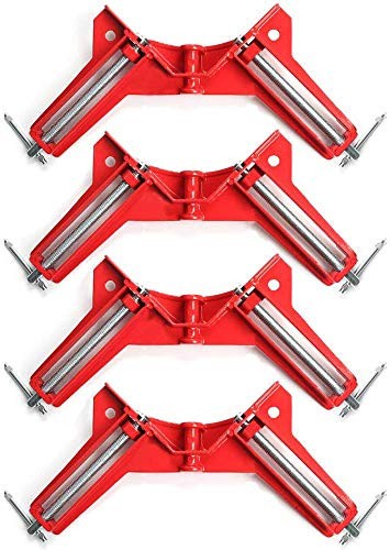 90 Degree Right Angle Clamp Corner Clamps for Woodworking Set of 4 ...