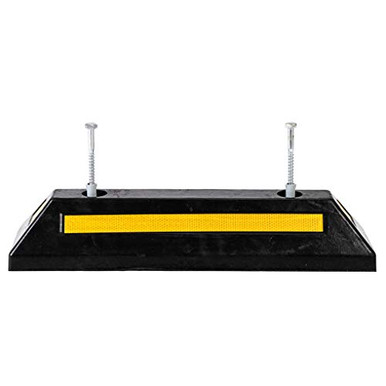 PVC Heavy Duty Rubber Parking Curb Guide Car Garage Wheel Stop Stopper ...