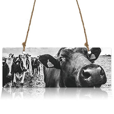 Farm Animals Welcome Door Hanging Sign Plaque Wall Signs Yard Indoor ...