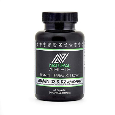 Vitamin K2 plus D3 with BioPerine for Better Absorption 2-in-1 Support ...