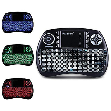 2021 Upgraded Mini Bluetooth Keyboard with Touchpad Backlit Handheld ...