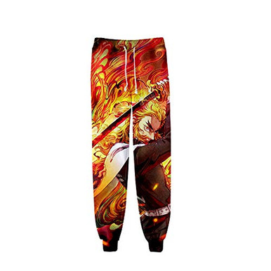 New 3D Anime Demon Slayer Sweatpants Tanjiro Nezuko Giyuu Zenitsu ...