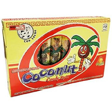 El Azteca Coconut Candy Roll Count 20 - Sugar Candy Grab Varieties and ...