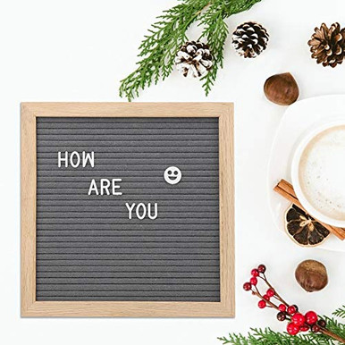 DIY Felt Letters Board Felt Letters Message Board Sign Changeable ...