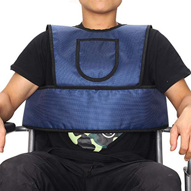 HNYG Wheelchair Vest Restraint Medical Chest Harness Adjustable ...