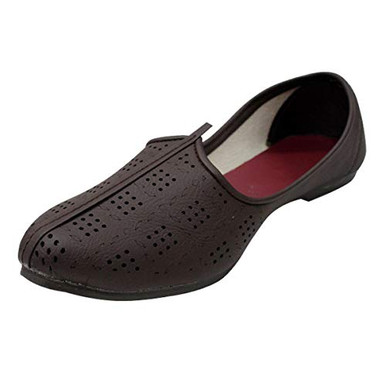 Stop n Style Coffee Mojari Shoes for Men Punjabi Jutti Jalsa Shoes ...