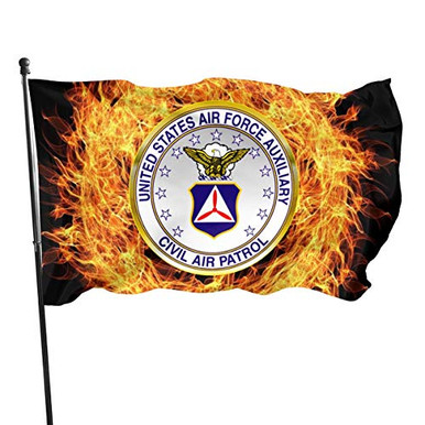 Civil Air Patrol Logo 3x5 FT American Flag Outdoor Banner Family Banner ...