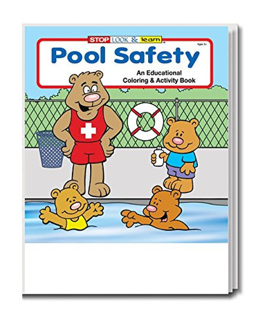 25-Pack - Pool Safety - Coloring and Activity Books for Kids Without ...