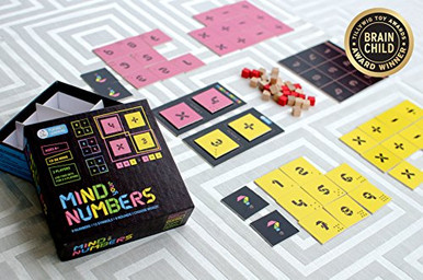 MIND YOUR NUMBERS Math Game Puzzles For Kids Of Ages 8 & Up. Gifts For ...