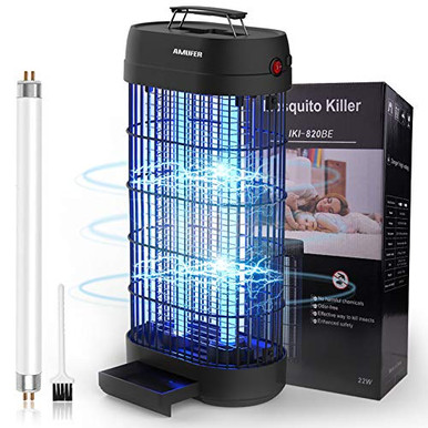 AMUFER Bug ZapperElectronic Fly and Mosquito Killer Trap and Fly Zapper ...