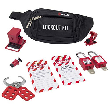 Wisamic Lockout Tagout Kit - Clamp-On Circuit Breaker Lockout Circuit ...