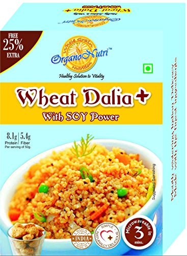Indian Kitchen Club Protein Rich Instant Dalia Broken Wheat - No Onion ...