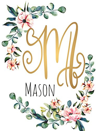 MASON Baby Boy Name Sign Wall Art Decor Nursery Gift UNFRAMED POSTER A3 ...