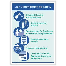 ComplyRight Our Commitment to Safety - Poster - Warehousesoverstock