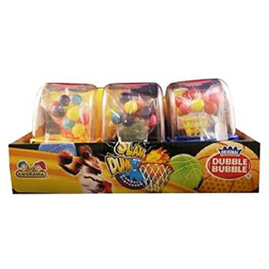 Kidsmania Slam Dunk Double Bubble Gum Count 12 - Sugar Candy Grab ...
