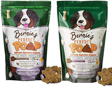 Perfect Poop Digestion and Health Supplement for Dogs Fiber Prebiotics ...