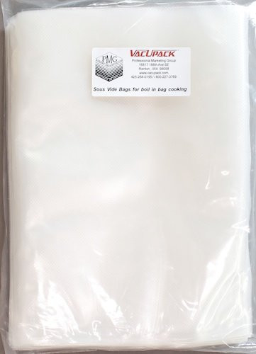 VacUpack Superior Sous Vide Vacuum Seal Pouches 100 Count Large Bags ...
