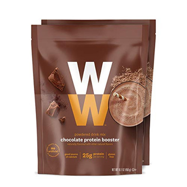 WW Chocolate Protein Booster - Whey Protein Powder 2 SmartPoints - 2 ...