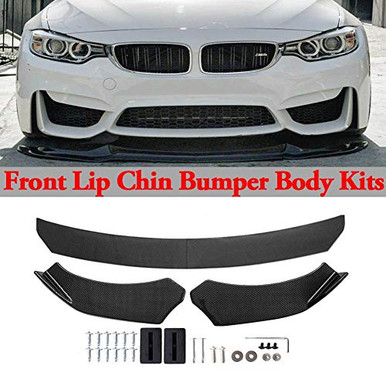 Evargc ?US Stock?Universal Front Bumper Lip Body Kit Spoiler ...