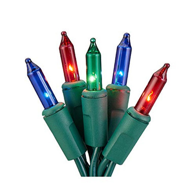 Holiday Time 150 Multi-Colored Mini Light - 16 Functions ...