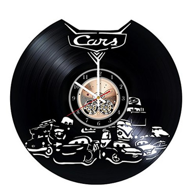 Cars Pixar Vinyl Record Wall Clock Cars Pixar Wall Art Cars Pixar Wall ...