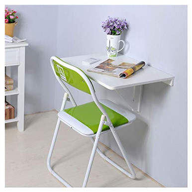 Wall-Mounted Floating Laptop TableSpace-Saving Hanging Folding ...