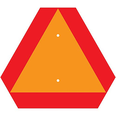 Slow Moving Vehicle Sign Slow Moving Triangle Sign Golf Cart Slow ...