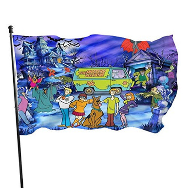 Terry B Dosxyaa Scooby Doo Stylish 3x5 Foot Polyester Banner Flags 3x5 ...