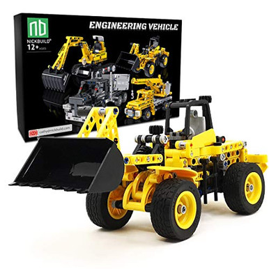 Nickbuild Bulldozer Building Blocks Sets Construction Toy Engineering ...
